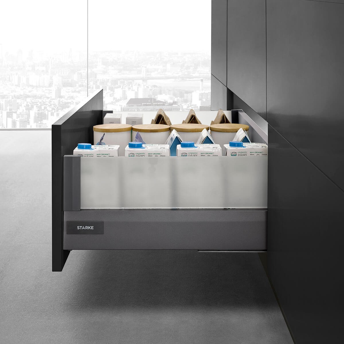 PROJECTWORKS | Motion Hardware, Hinges and Kitchen Storage Accessories